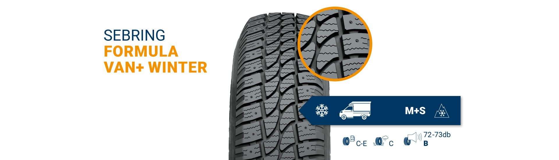 SEBRING Transporter- und Llkw-Winterreifen für hohe Laufleistung